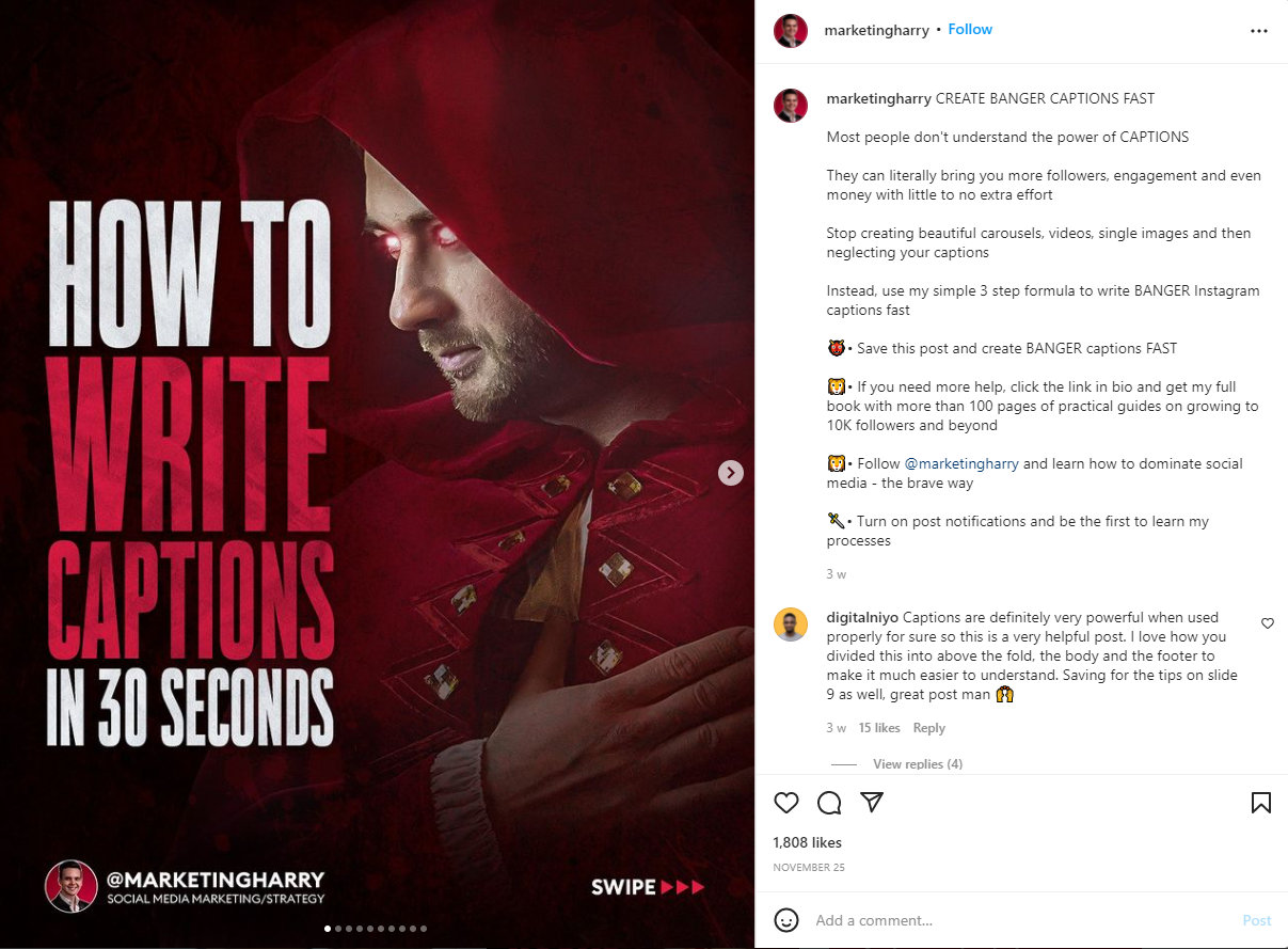 Step-by-Step Guide to Create an Amazing Instagram Carousel