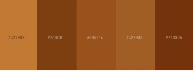 Brown Color Palette – Designs, Shades, and Examples