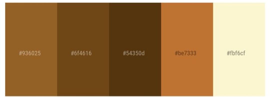 Brown Color Palette – Designs, Shades, and Examples