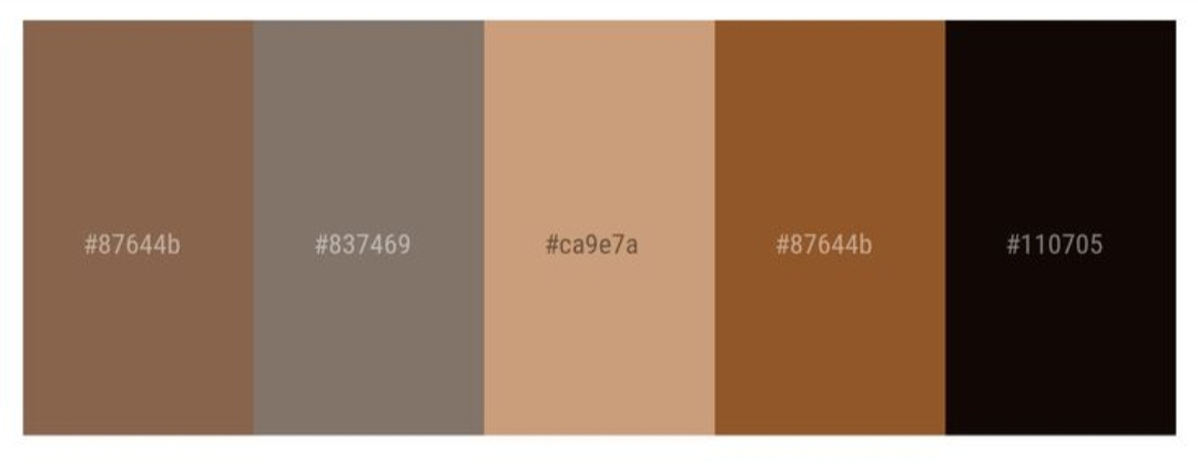 Brown Color Palette – Designs, Shades, and Examples