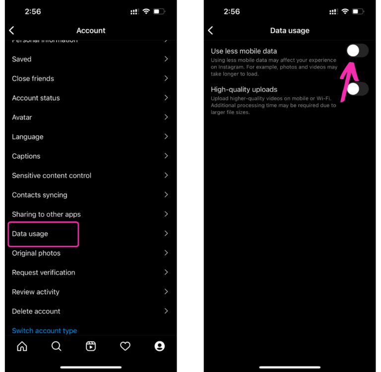 Why is my Instagram profile picture blurry?