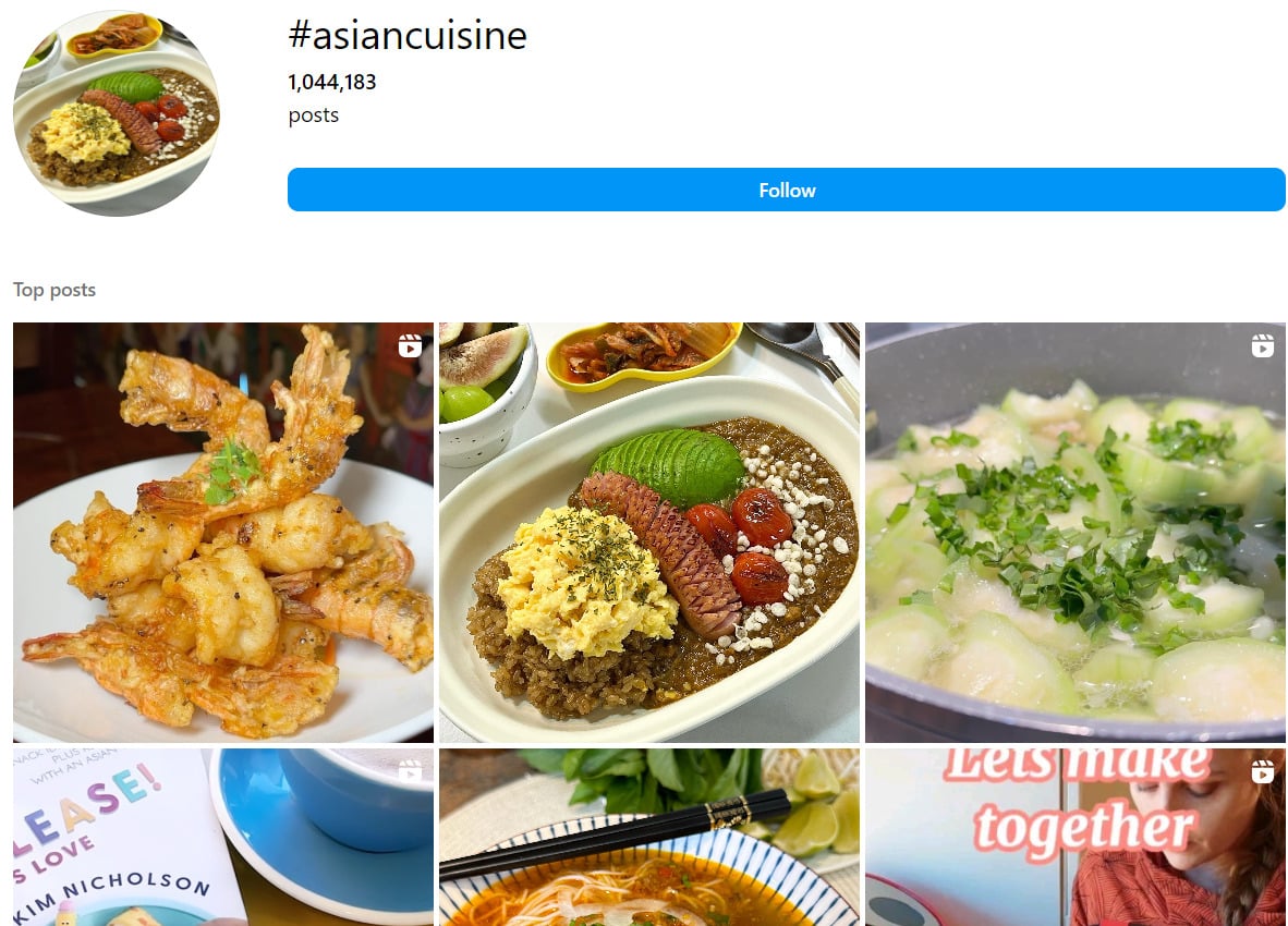 400+ Top Food Hashtags to Grow Your Instagram in 2024
