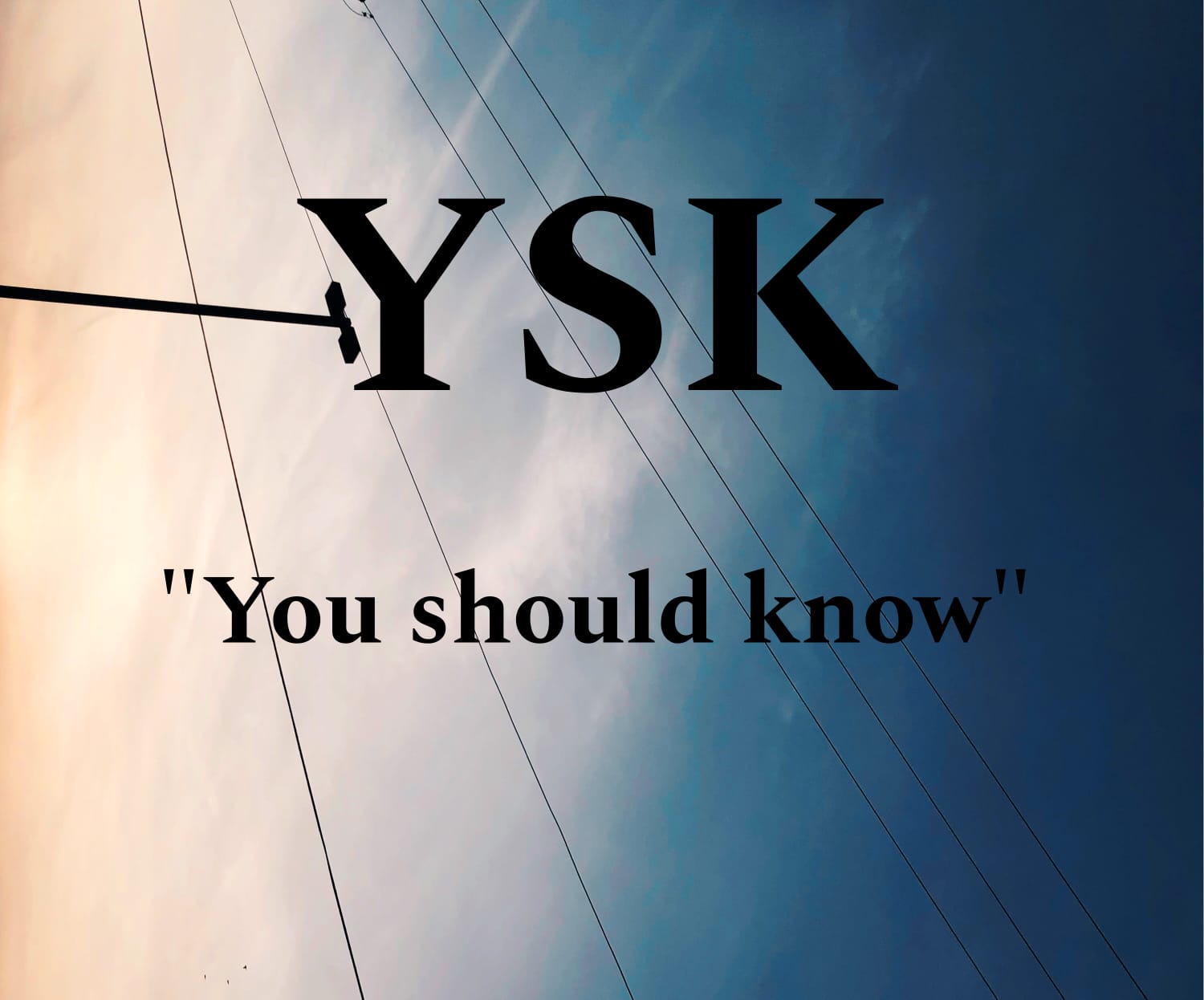 YSK (You should know) - Social Media Marketing, Ads, Videos | Predis.ai ...