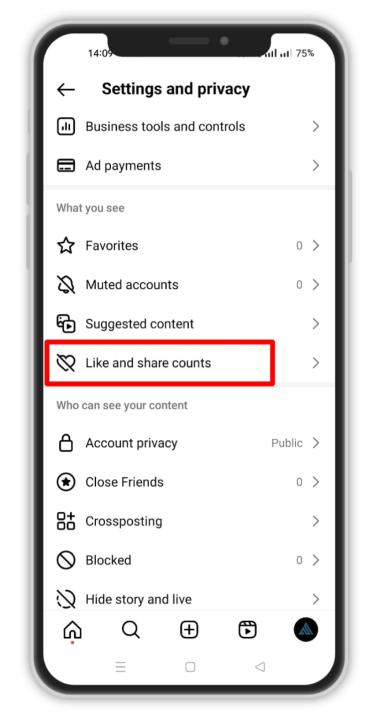 ¿Cómo ocultar Me gusta en Instagram?