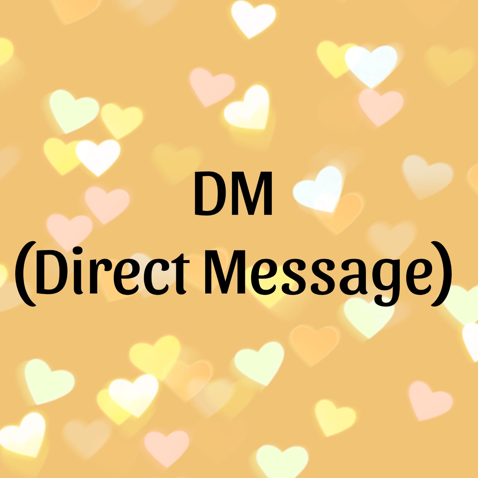 DM (Direct Message) - usage and examples for Social Media.