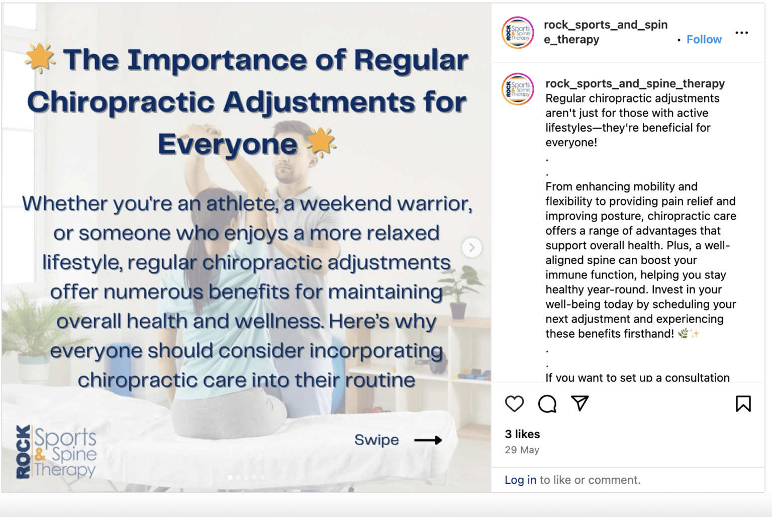 15 Chiropractic social media posts ideas and examples