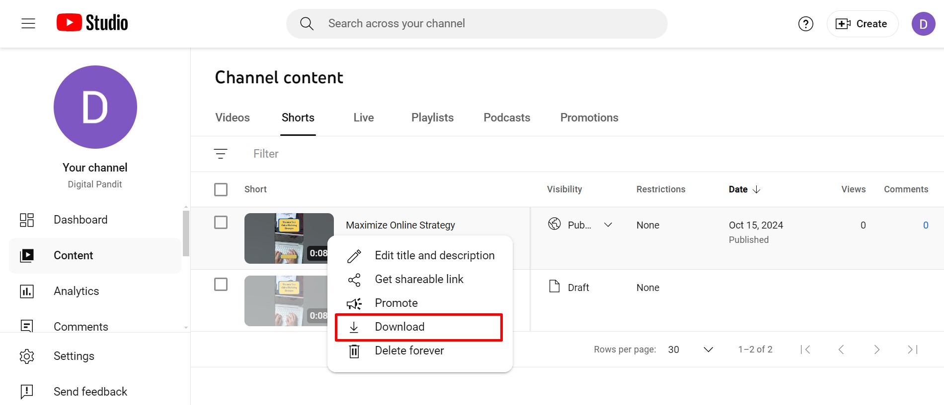 How to Download YouTube Shorts on Different Devices?