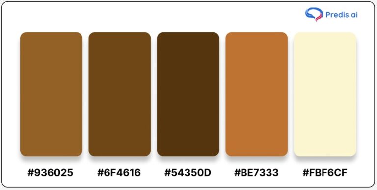 Explore the 15 Best Brown Color Palettes & Ideas for 2025