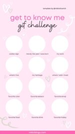 20+ Fun Get To Know Me Templates for Instagram in 2025!