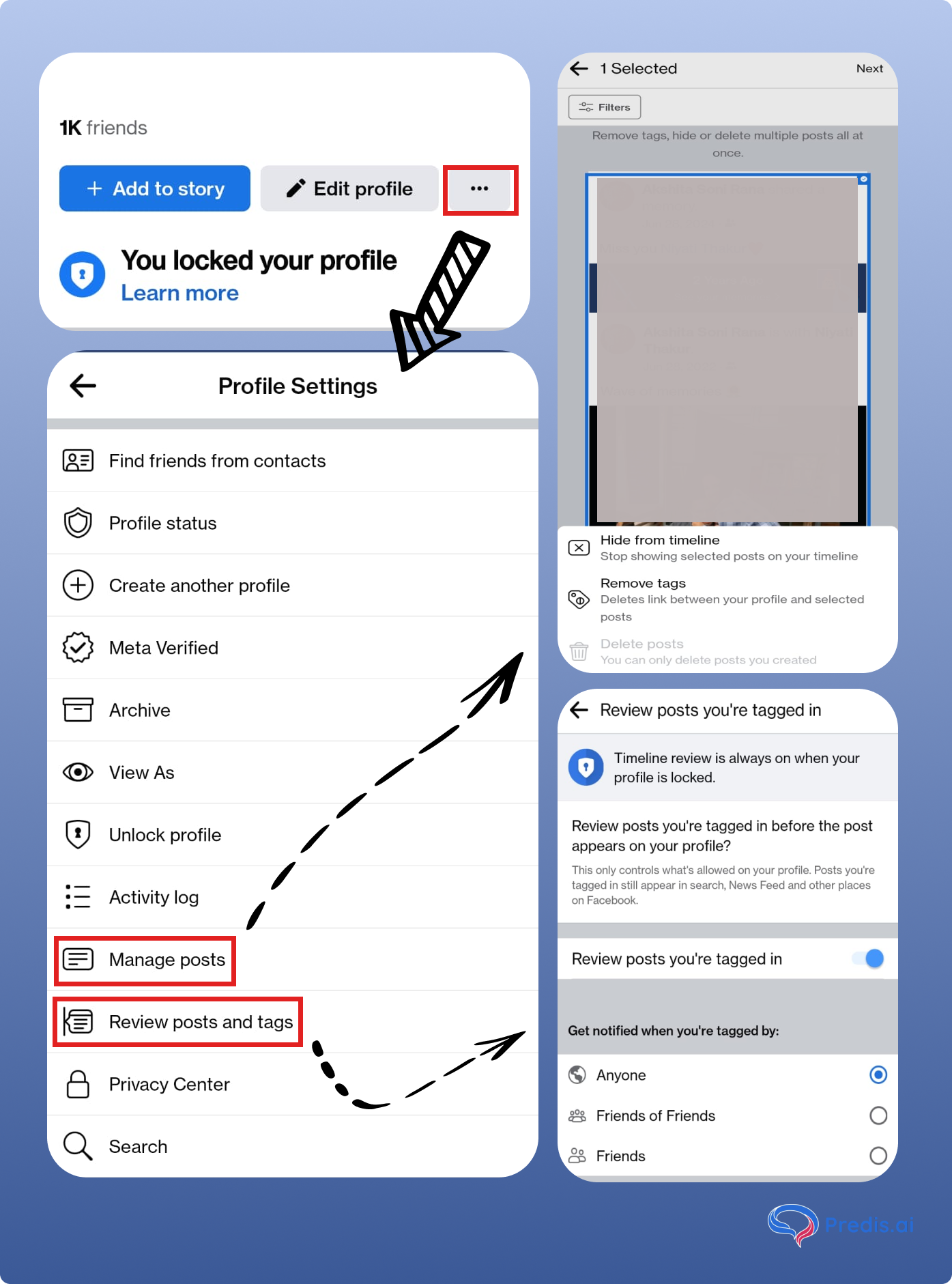 How to Tag Someone on Facebook After Posting?