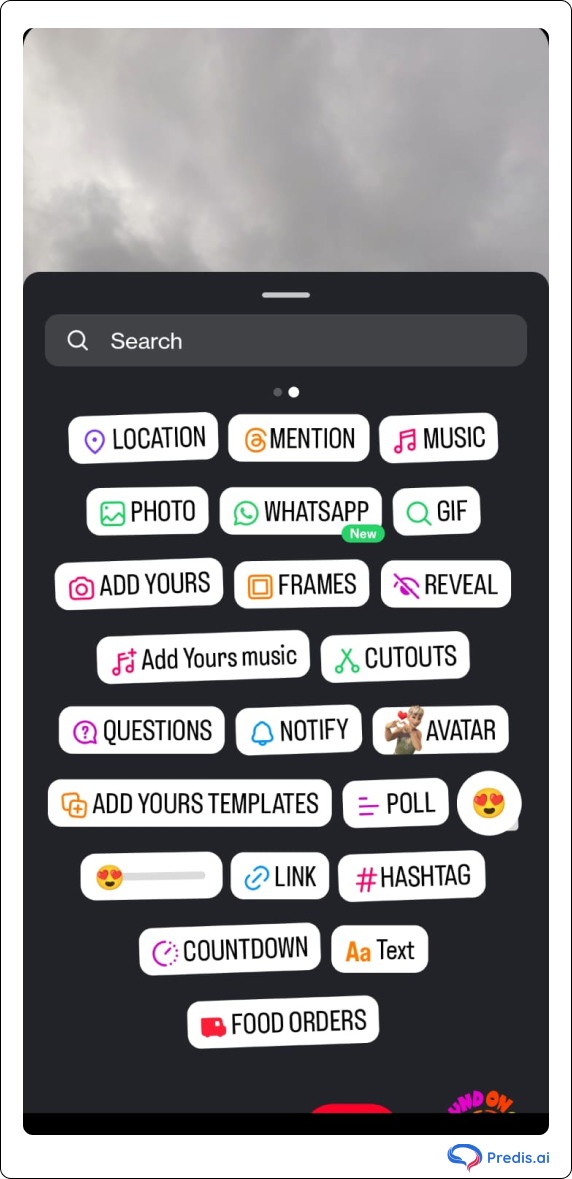 How to Add Stickers to Instagram Story?