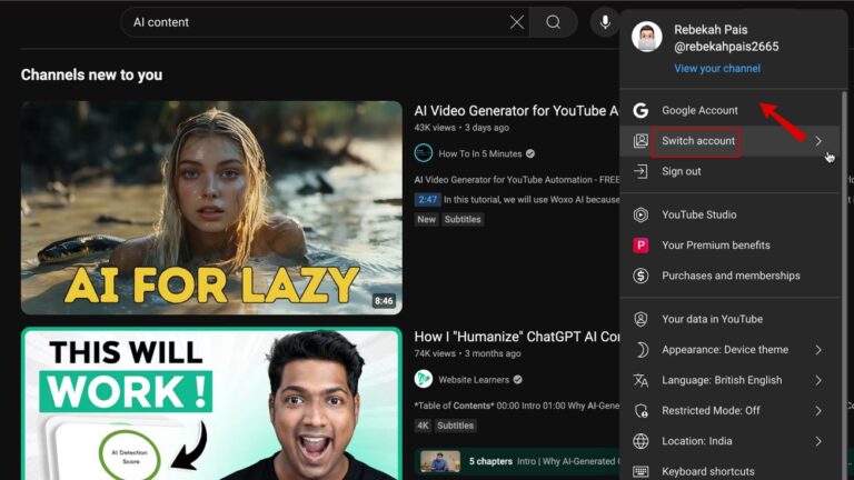 How To Create Multiple YouTube Channels?
