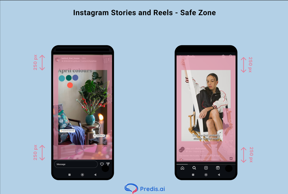 Was ist eine sichere Zone auf Instagram? Reels und Geschichten?