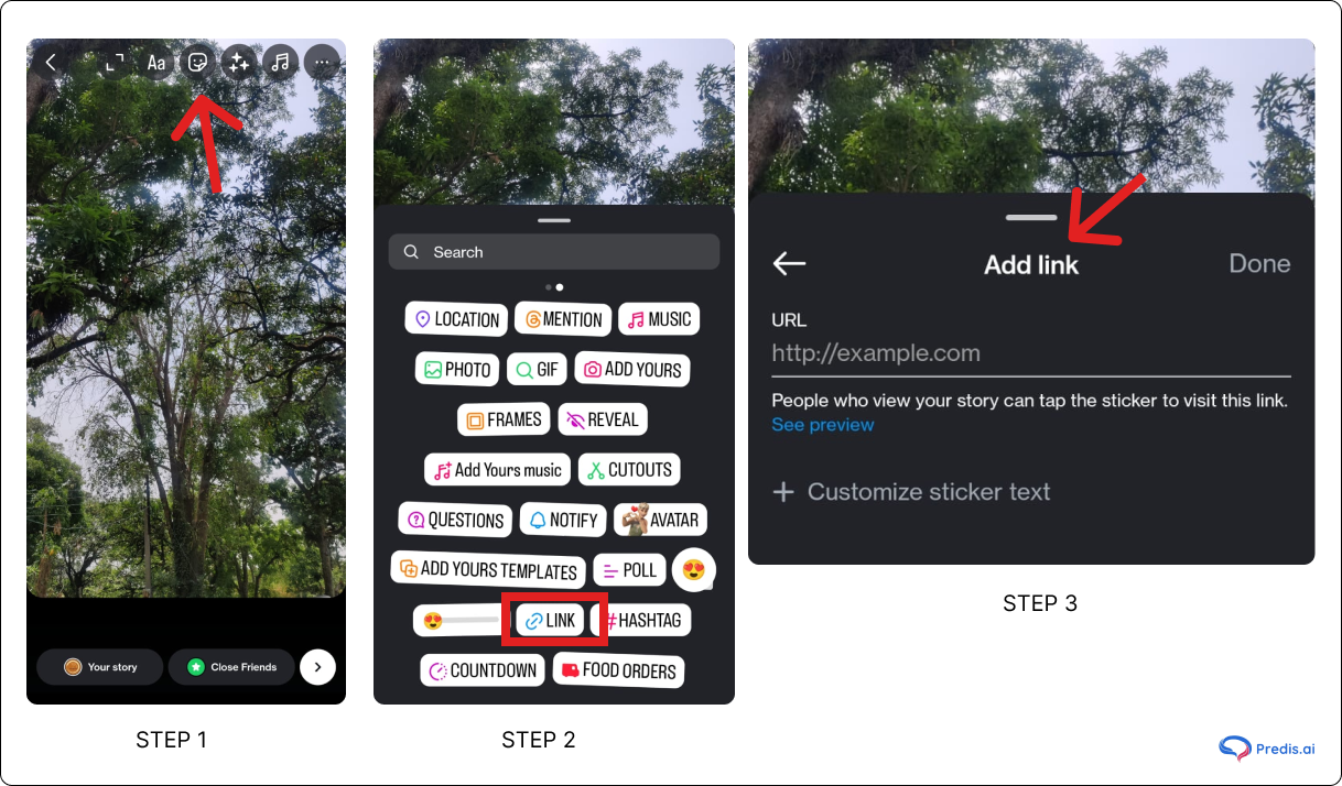 How to Add Swipe-Up or Link Stickers to Instagram Stories?
