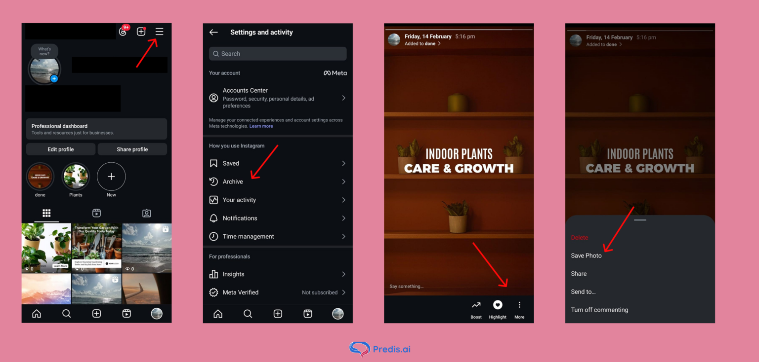 How to save an Instagram story?