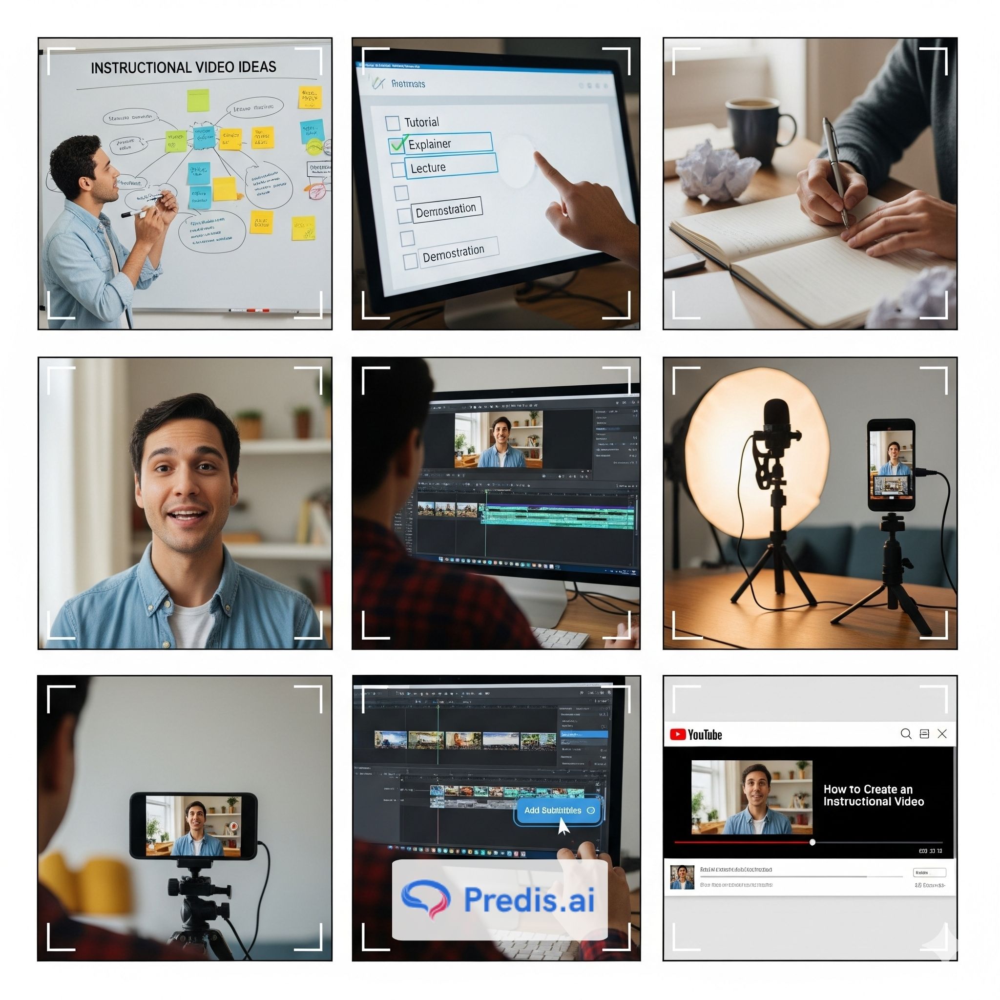 ¿Cómo hacer vídeos instructivos sin experiencia?